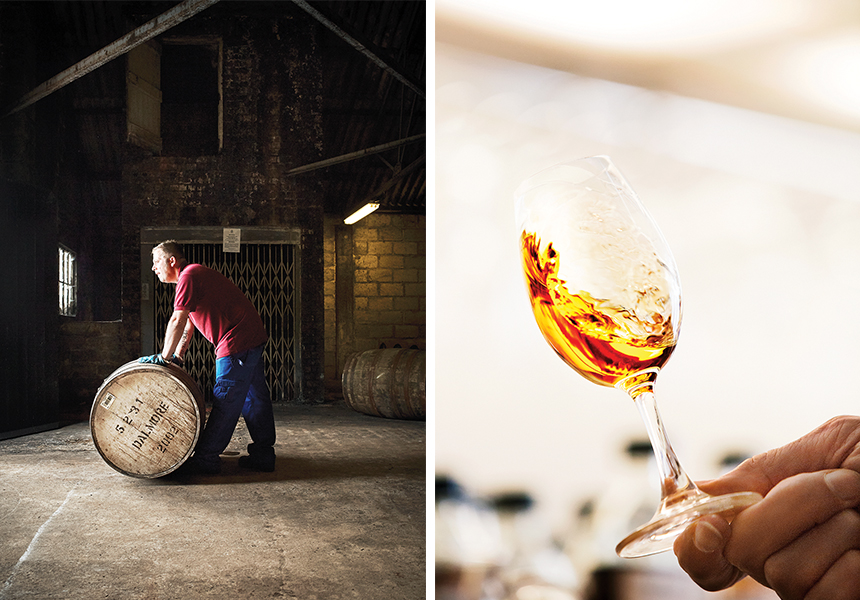 Inside The Dalmore whisky distillery in northeast Scotland | Bombardier