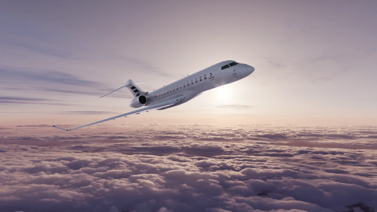 L’avion Bombardier Global 8000, le jet d’affaires le plus rapide du ...
